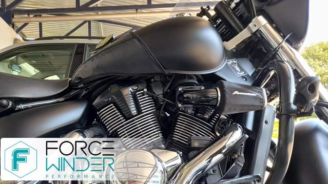 ForceWinder Air Intake for Suzuki M109 Gloss Black | ForceWinder ...
