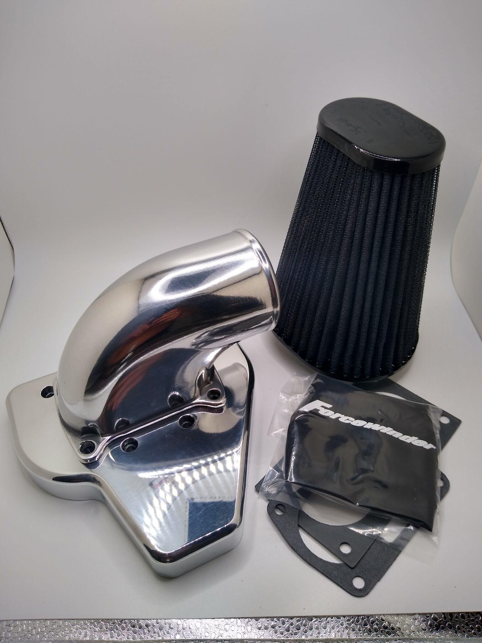 Honda VTX 1800 Air Intake Kit Polished - ForceWinder Motorcycle Intakes