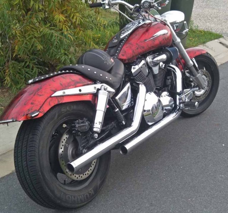 Honda VTX 1800 Air Intake Kit Polished - ForceWinder Motorcycle Intakes