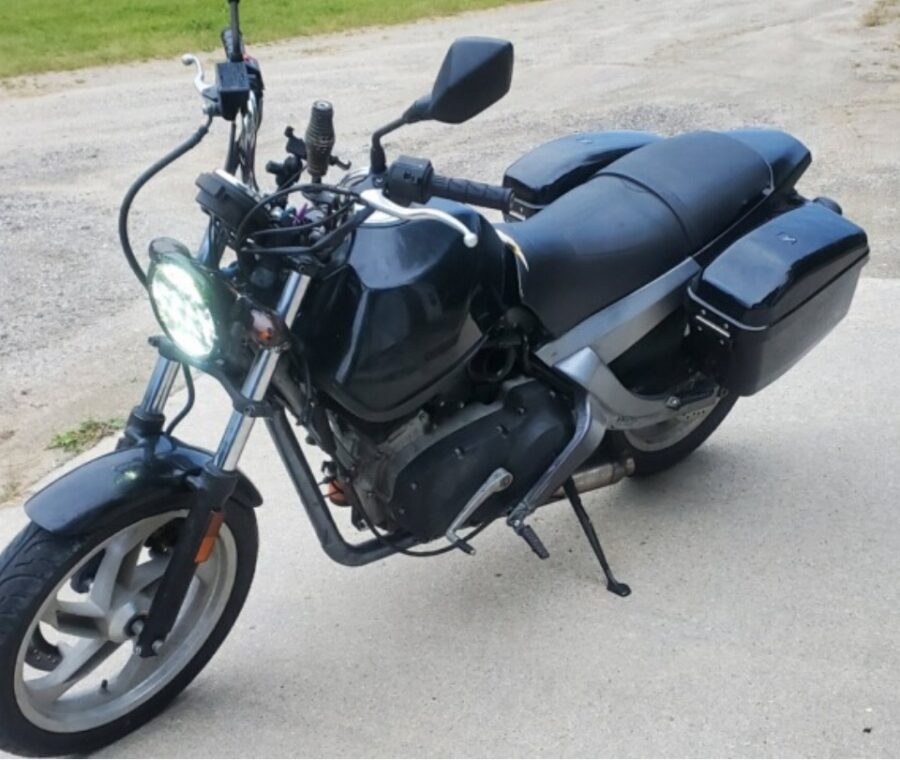 Buell Blast Complete Exhaust - ForceWinder Motorcycle Intakes