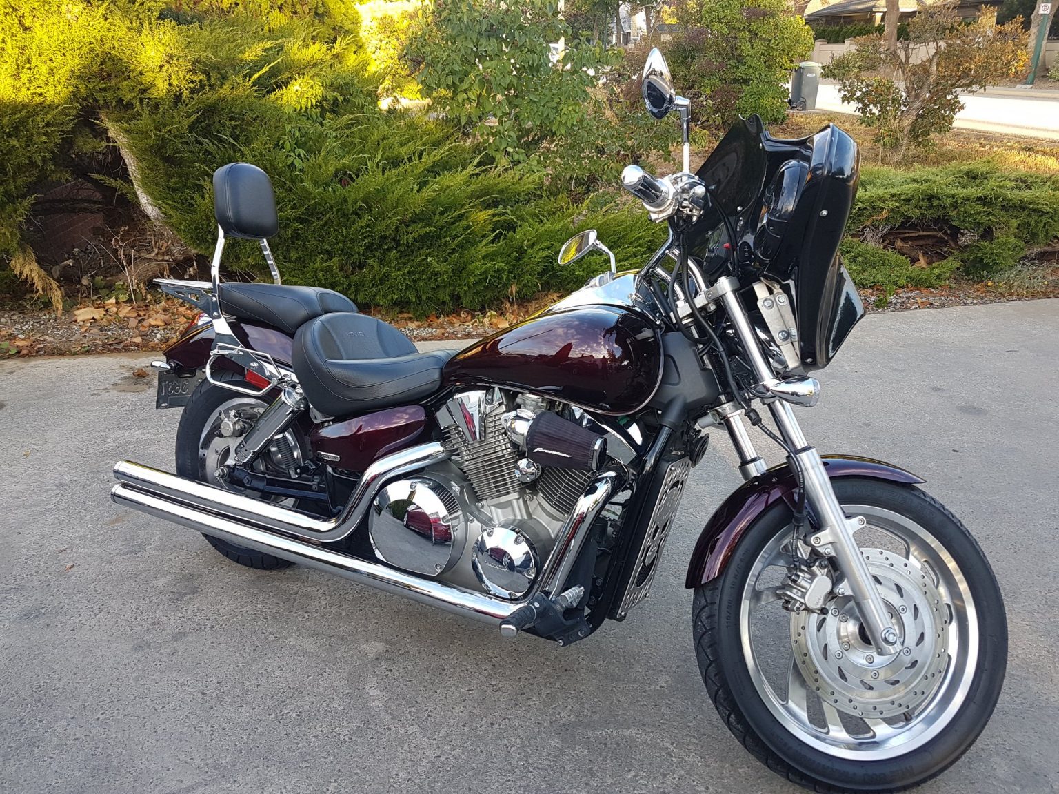 Honda VTX 1300 Air Intake Kit Polished - ForceWinder Motorcycle Intakes