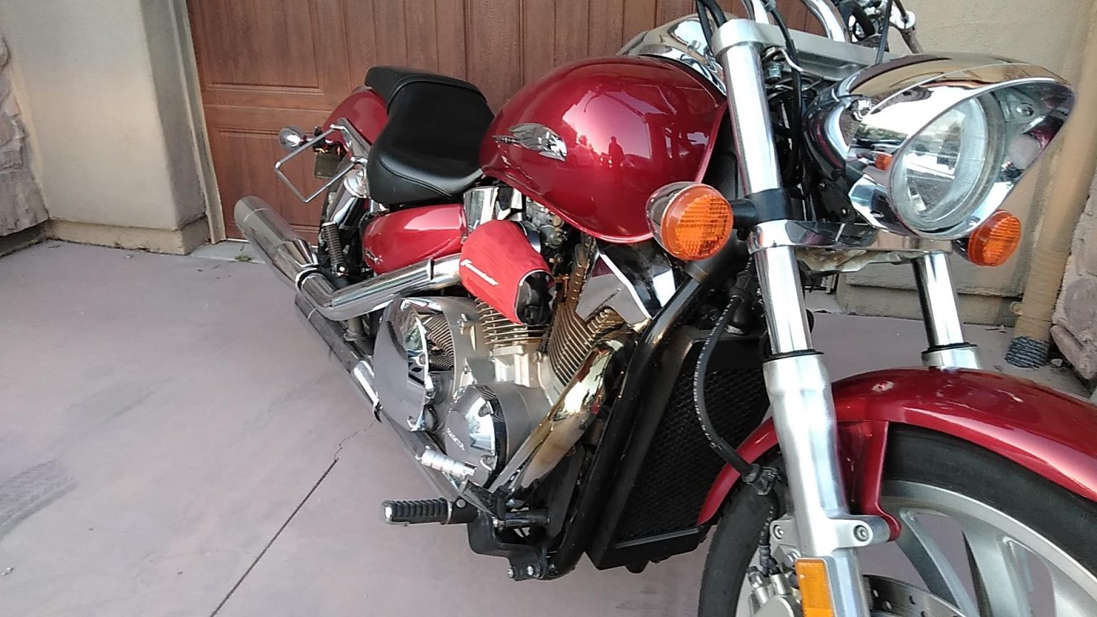 Honda VTX 1300 Air Intake Kit Gloss Black - ForceWinder Motorcycle Intakes