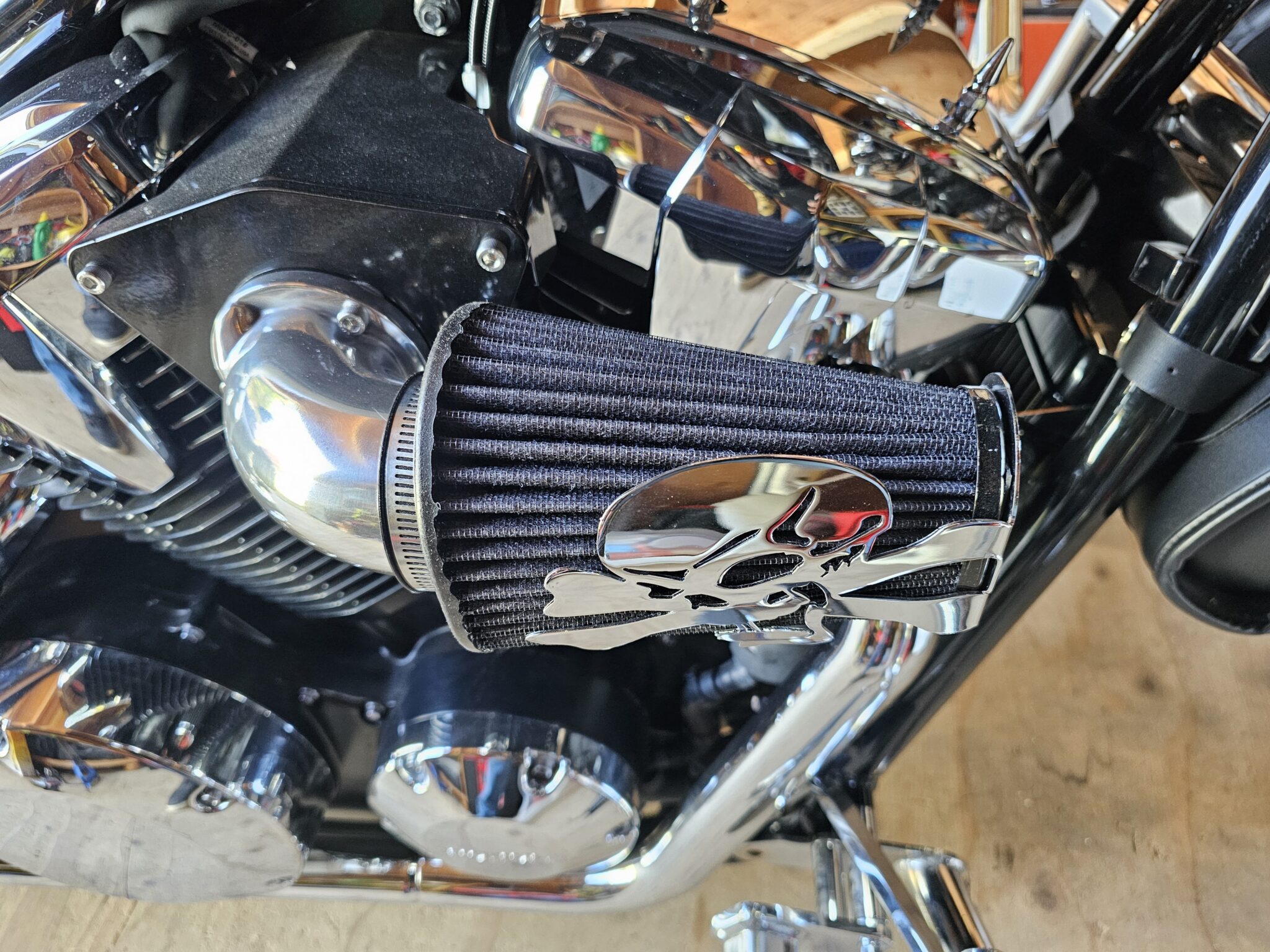 Honda Fury Air Intake Kit Polished - ForceWinder Motorcycle Air ...