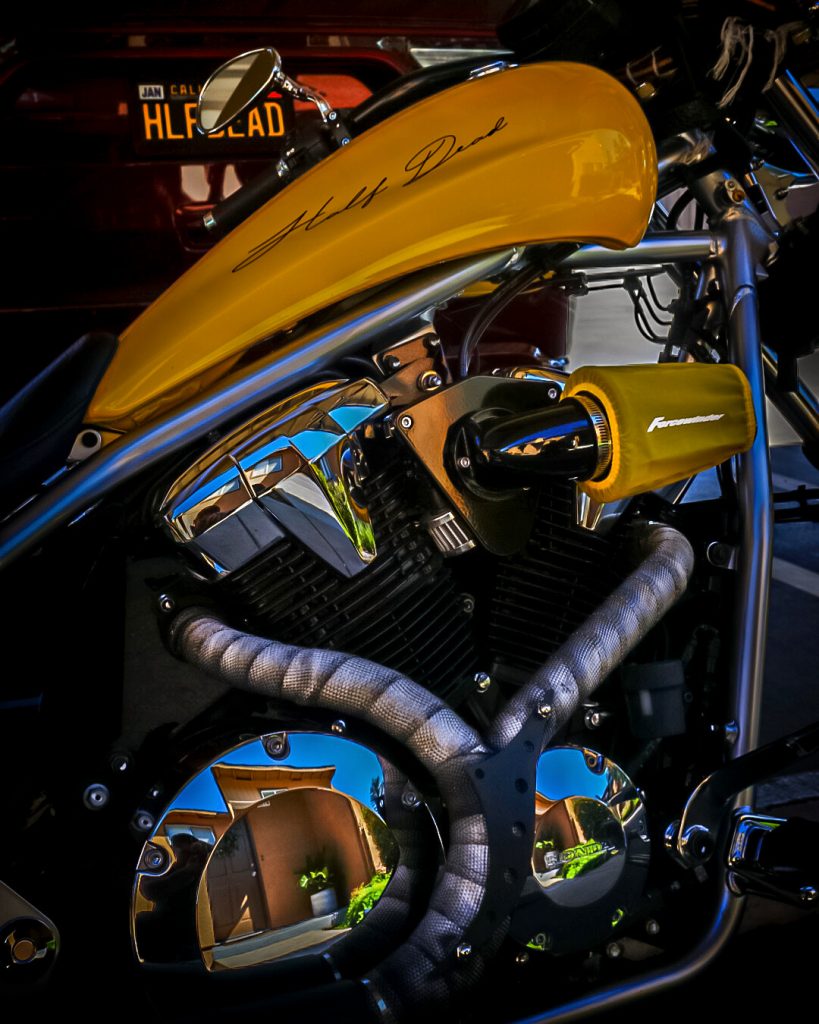 Honda Fury Air Intake Gloss Black - ForceWinder Motorcycle Air Cleaners ...