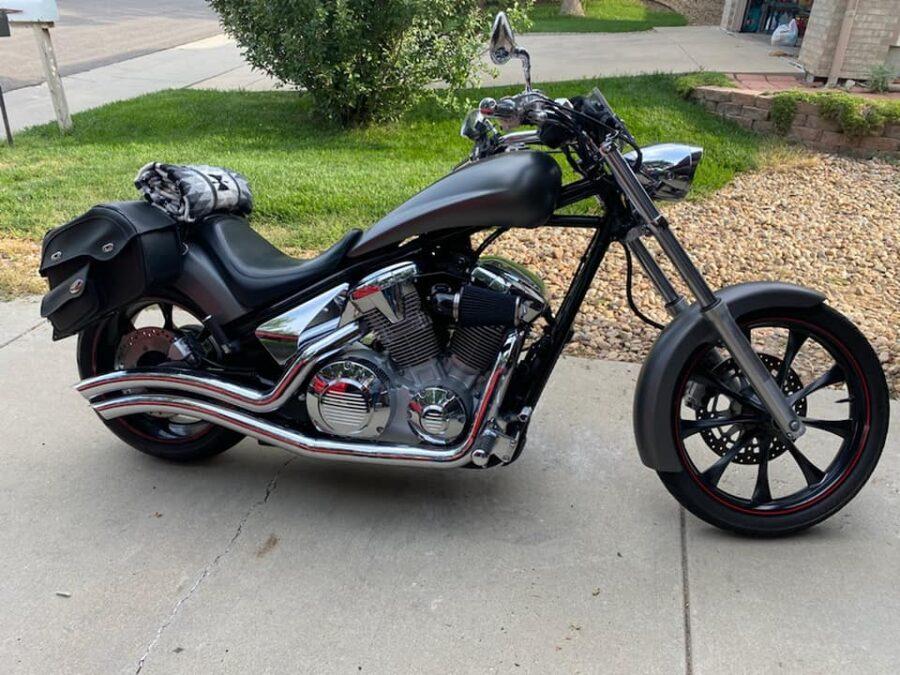 Honda Fury Air Intake Gloss Black - ForceWinder Motorcycle Intakes