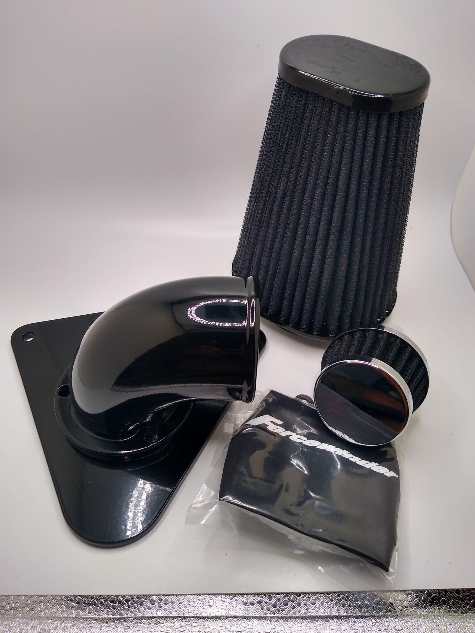 Honda Fury Air Intake Gloss Black - ForceWinder Motorcycle Air Cleaners ...