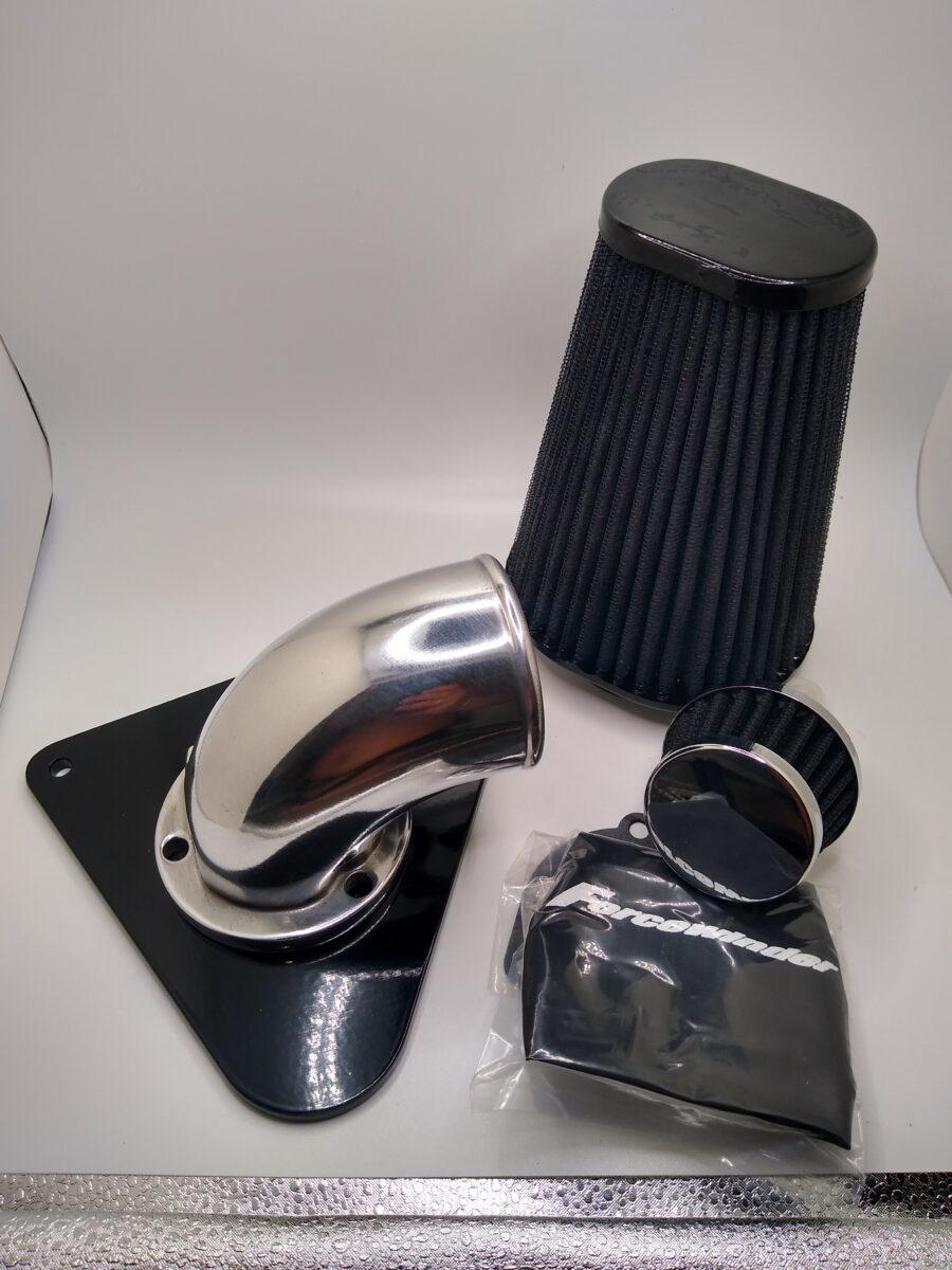 Honda Fury Air Intake Kit Polished - ForceWinder Motorcycle Air ...