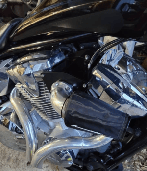 Honda Fury Air Intake Kit Polished - ForceWinder Motorcycle Air ...
