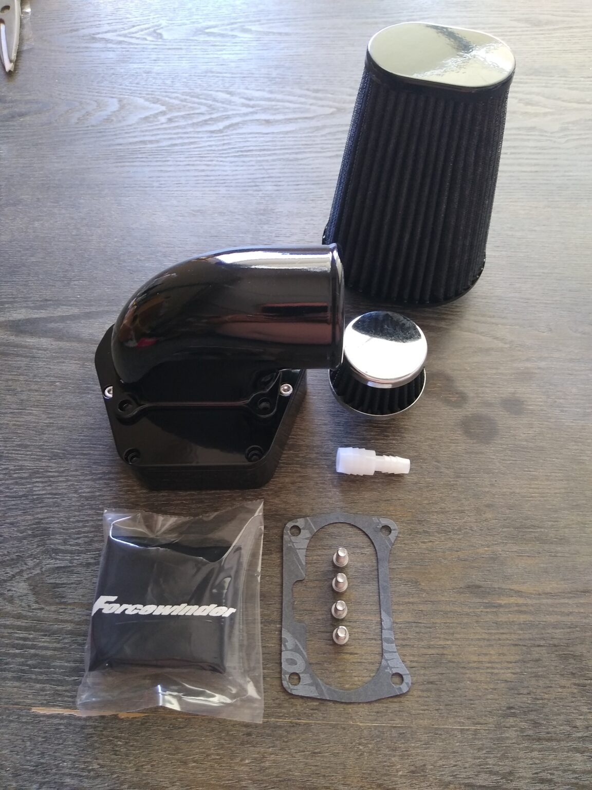 Yamaha Stryker Intake by ForceWinder - GB - ForceWinder Motorcycle Air ...