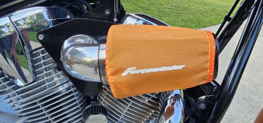 Honda Fury Air Intake Kit Polished - ForceWinder Motorcycle Intakes