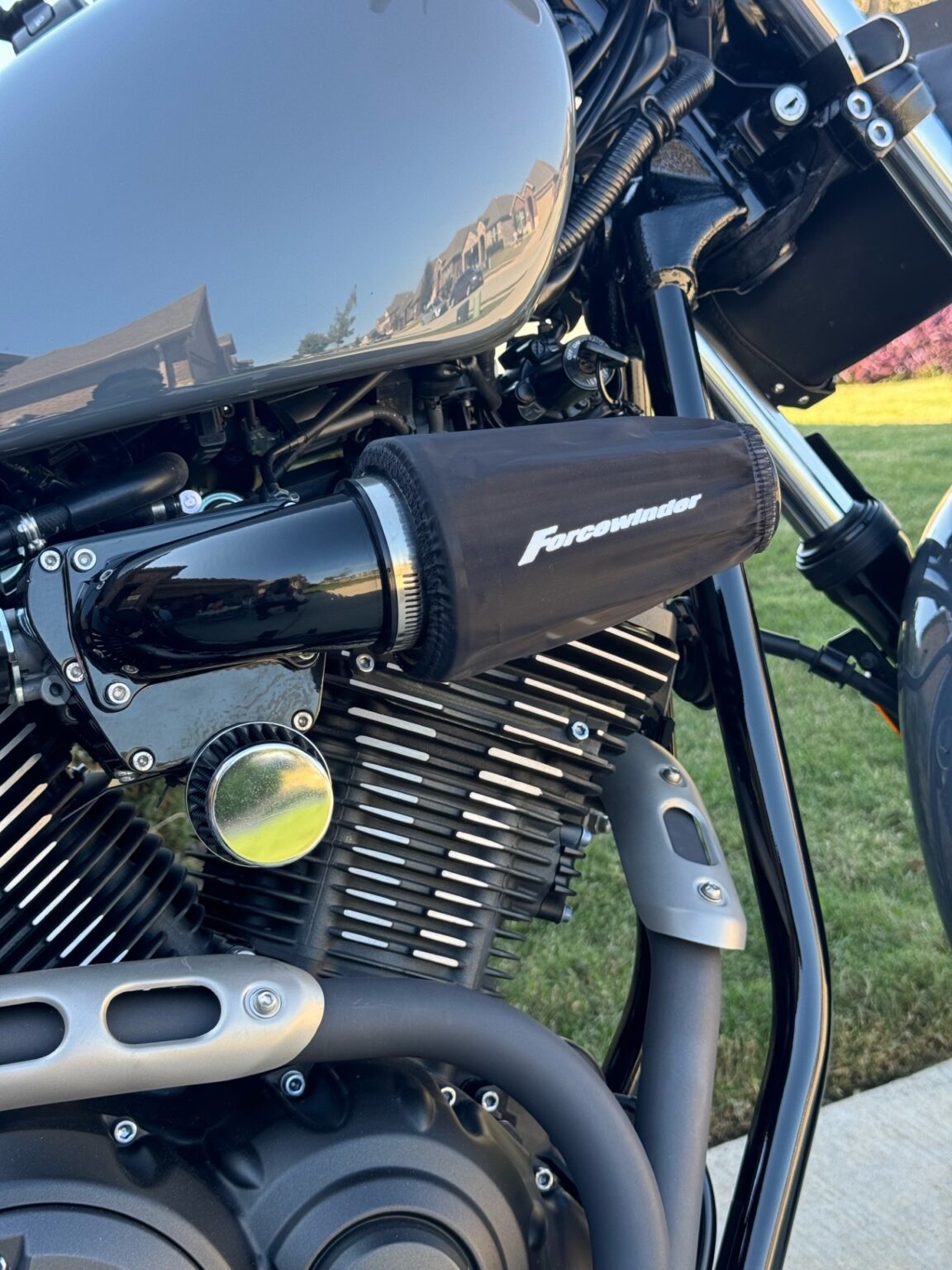 Yamaha Bolt Intake by ForceWinder - ForceWinder Motorcycle Intakes