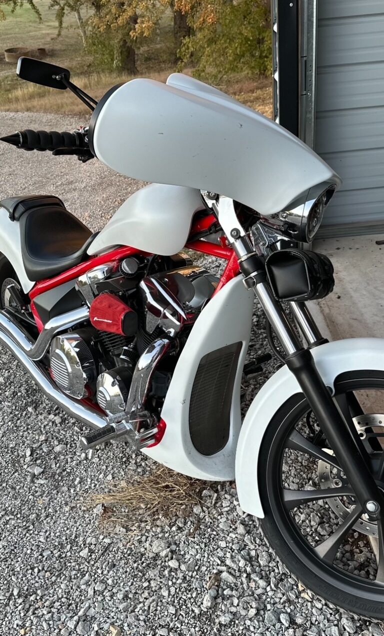 Honda Fury Air Intake Gloss Black - ForceWinder Motorcycle Intakes