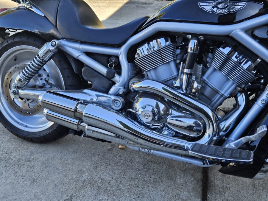 VRSC StreetFighter Chrome Short Bullets - ForceWinder Motorcycle Intakes