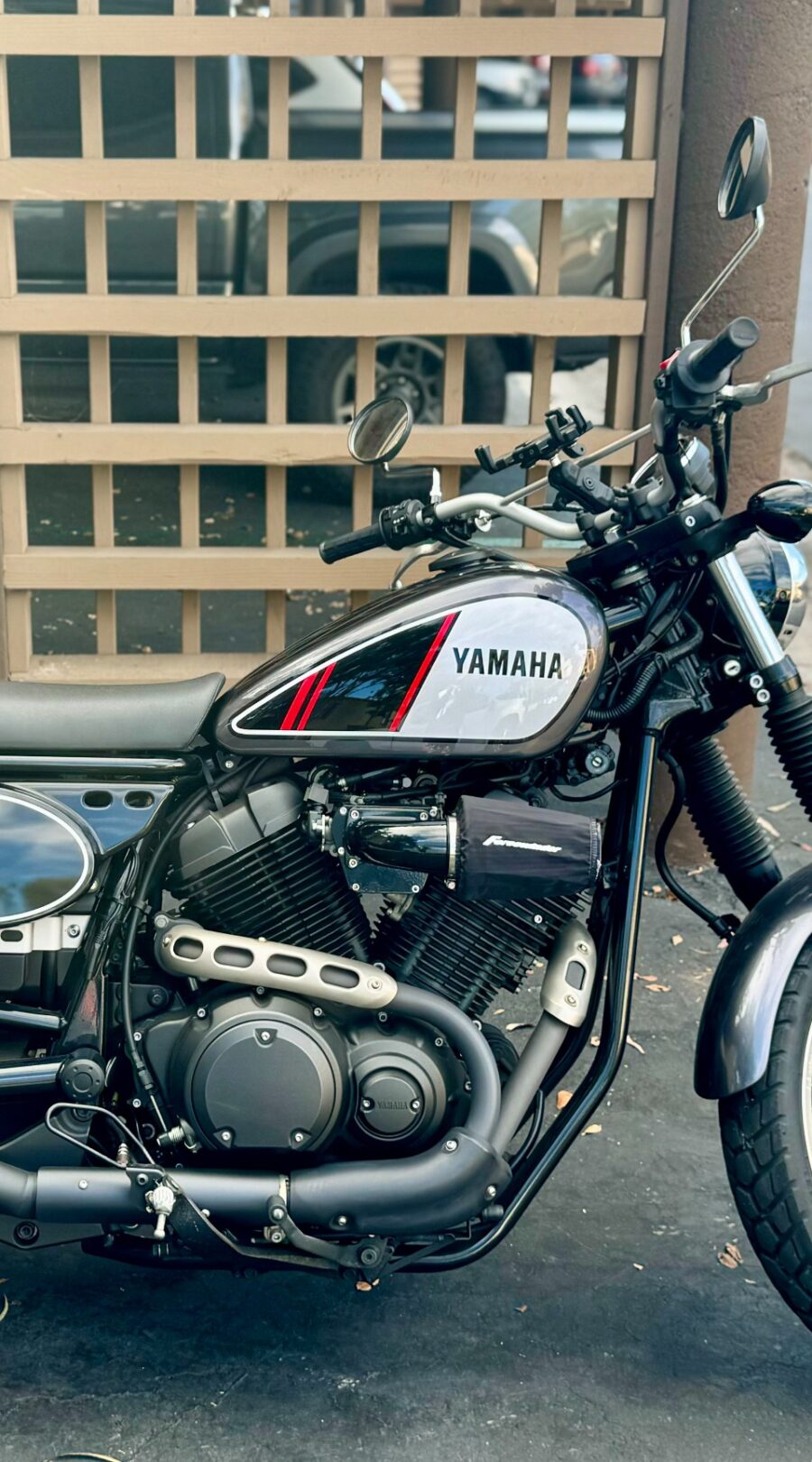 Yamaha SCR 950 Intake by ForceWinder - ForceWinder Motorcycle Intakes