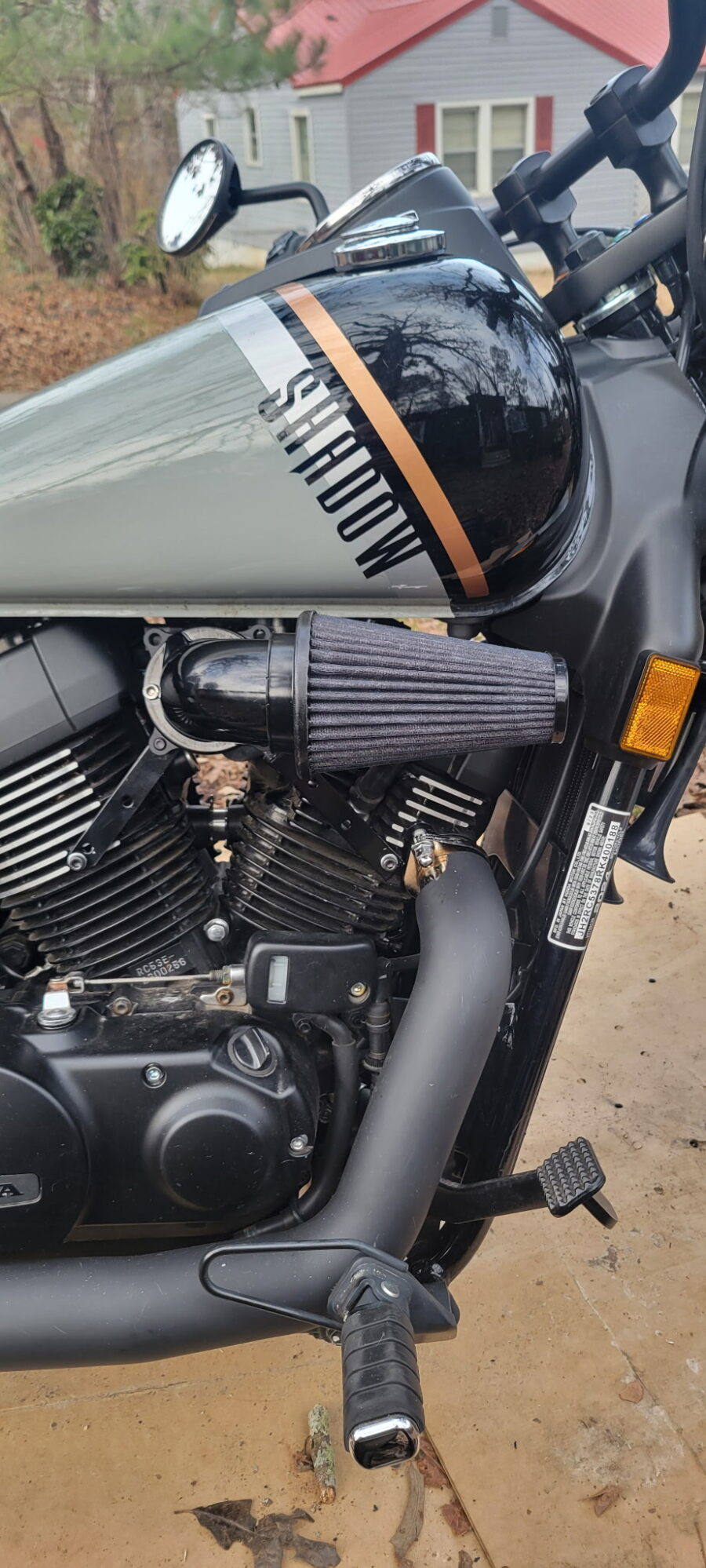 Honda Shadow Aero, Spirit and Phantom Intake GB - ForceWinder Air ...